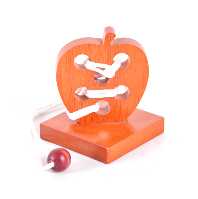 String Puzzle - Wooden Game, Wooden puzzle, Outdoor Game, Children ...